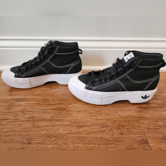 adidas | Shoes | Adidas Originals Nizza Trek Hi Womens Casual Shoes ...